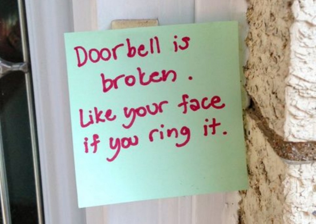 Doorbell Notes from Hilarious Moms : Bump Boxes Blog